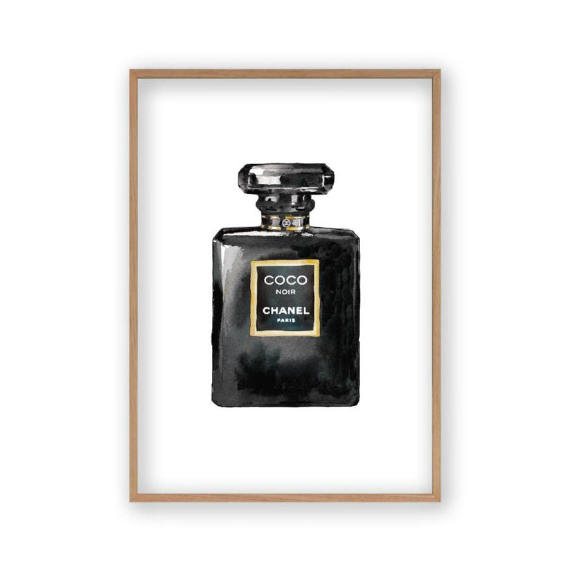 Coco Chanel Perfume Bottle Print – Blim and Blum